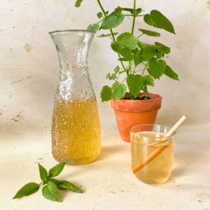 La Pousse Verte - Recette de thé glacé sauge ananas et agastache